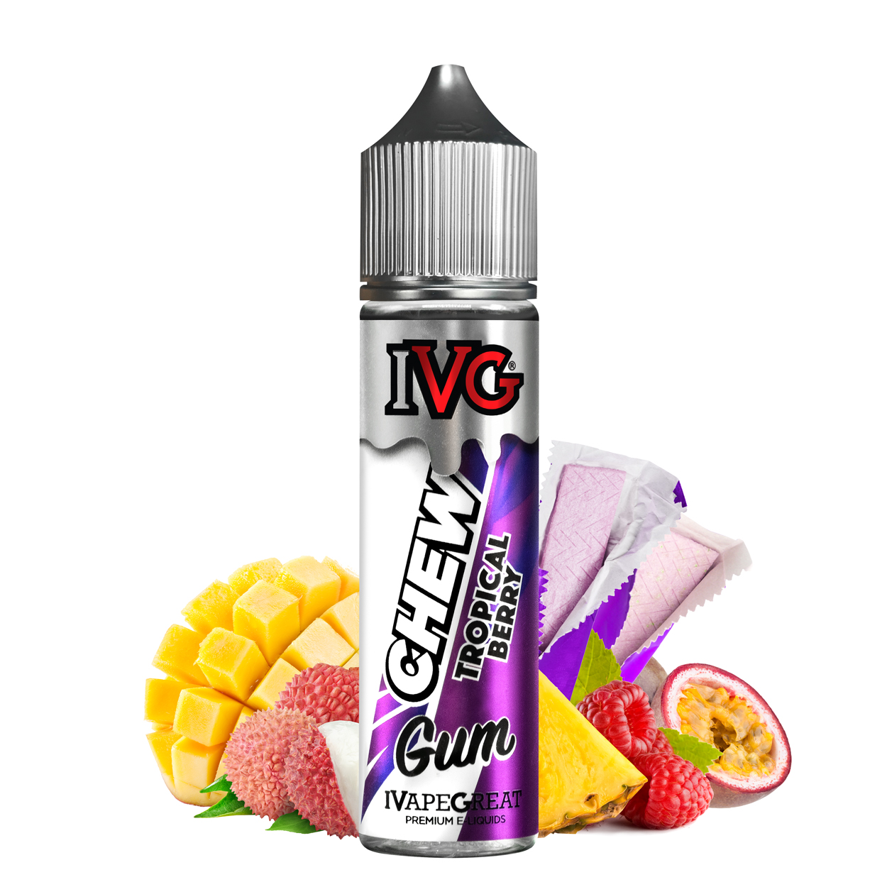 IVG Chew Range – Tropical Berry – 60ml – Vapour Monster